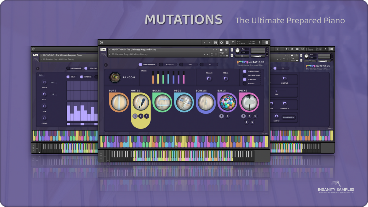 MUTATIONS - The Ultimate Prepared Piano – Insanity Samples