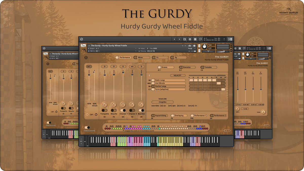 The GURDY - Hurdy Gurdy Wheel Fiddle – Insanity Samples