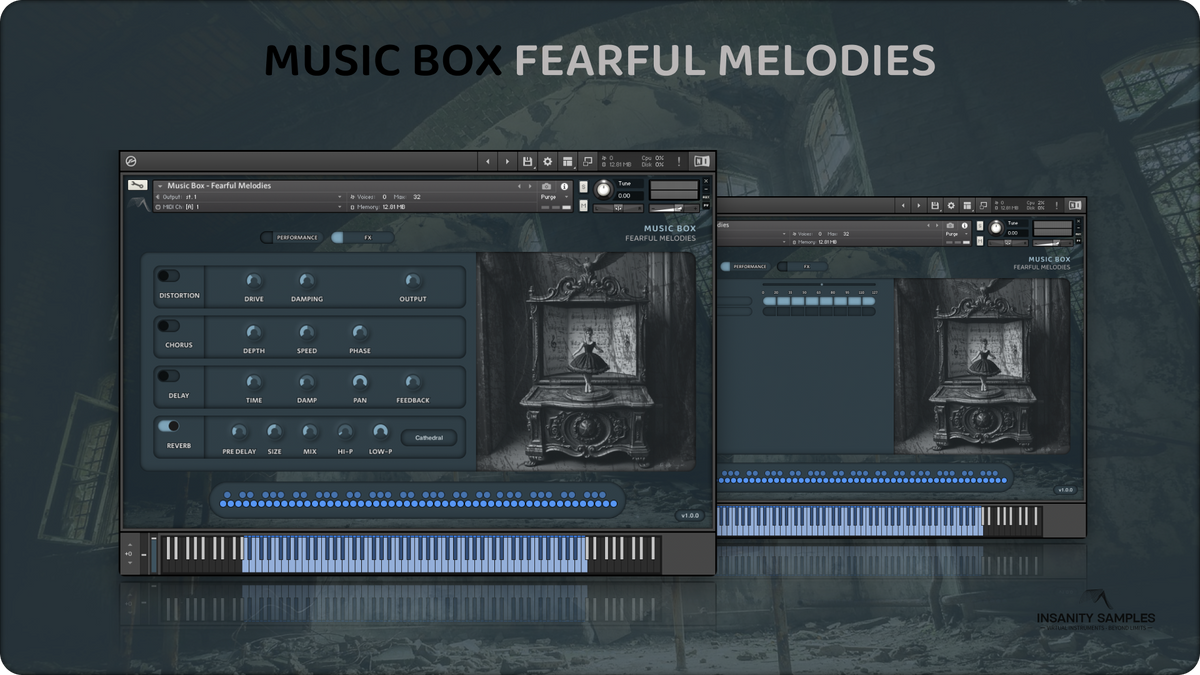 MUSIC BOX - Fearful Melodies – Insanity Samples